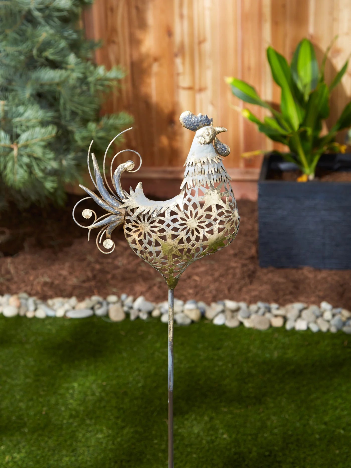 ROOSTER GARDEN STAKE | adamsbargainstore.com – Adams Bargain Store
