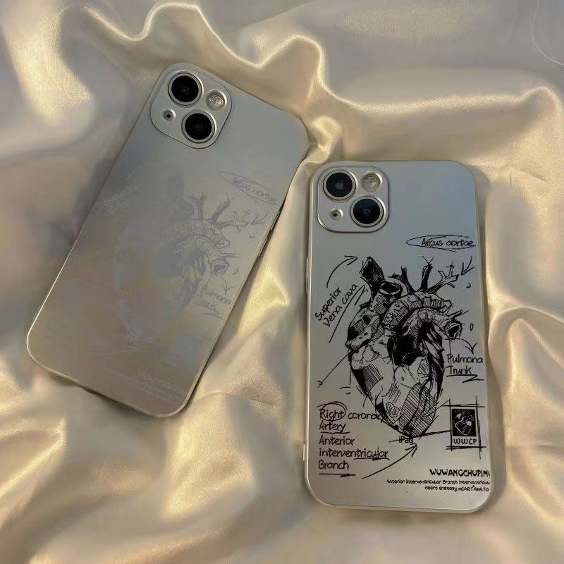 Cardiovascular model Heart Medical Phone Case | adamsbargainstore.com ...