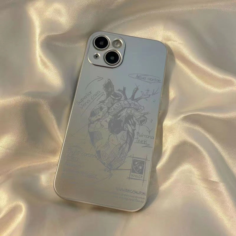 Cardiovascular model Heart Medical Phone Case | adamsbargainstore.com ...