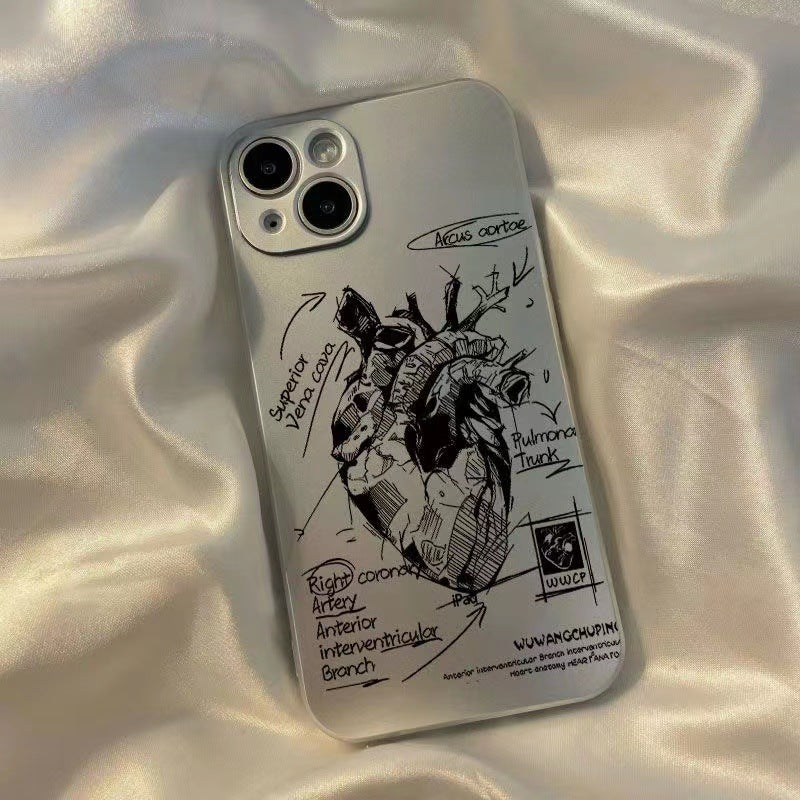 Cardiovascular model Heart Medical Phone Case | adamsbargainstore.com ...